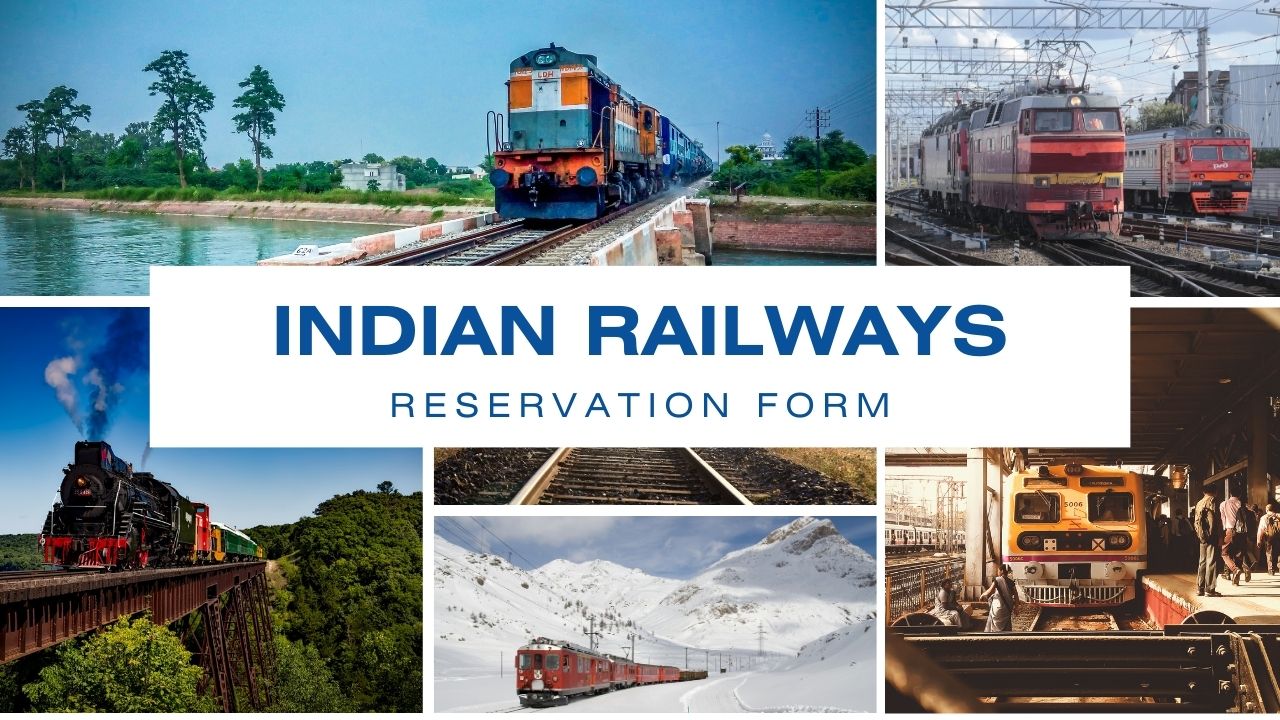 Quick and Simple: Indian Railway Reservation Form Free PDF 2024 | 🌱💰 ...